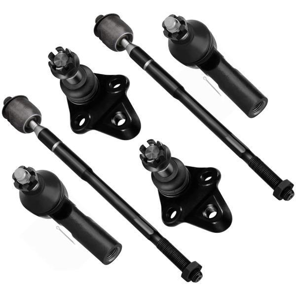 商品名:  SCITOO 6pcs Front Suspension Kit Inner Outer Tie Rod End Lower Ball Joint Replacement For 1996-2002 For Toyota Cor...