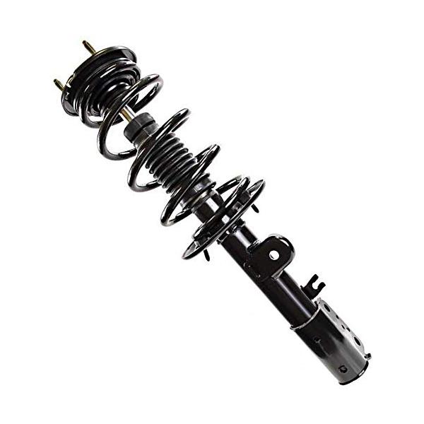 商品名:  Detroit Axle - Front Left Complete Strut and Coil Spring Assembly for 2013 2014 2015 2016 2017 Ford Explorer FWDブラ...