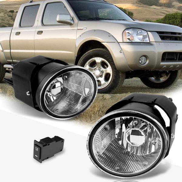 商品名:  PM PERFORMOTOR Front Bumper Fog Lights Lamps w/Switch Compatible with Frontier/Sentra 01-04,Clear Lensブランド: PM PER...
