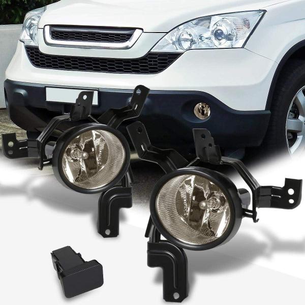 商品名:  Front Bumper Fog Lights Lamps w/Switch Compatible with Honda CRV 07-09,Smoked Lensブランド: PM PERFORMOTOR高さ: 12.7cm横幅...