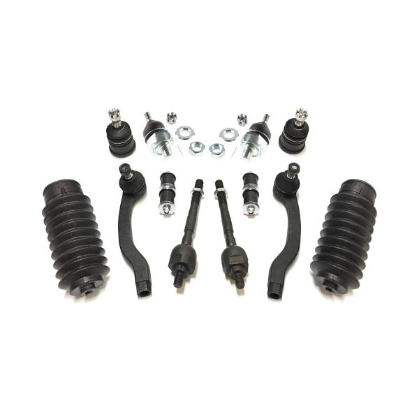 商品名:  PartsW - 12 Pc Front Tie Rod Ends Lower Ball Joint &amp; Upper Ball Joints Adjustable Sway Bar Link Bellow Boots C...