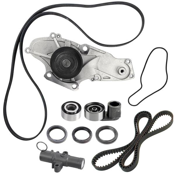 商品名: TKH-002 エンジンタイミングベルトキット ウォーターポンプ付き 2003-2013 アキュラ MDX TL RL ZDX TSX RDX ホンダ アコード オデッセイパイロット リッジライン サターン Vue 3.0L 3....