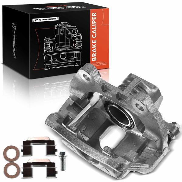 商品名: A-Premium ブレーキキャリパー ブラケット付き シボレー SSR トレイルブレイザー GMC いすゞ オールズモビル Saab Buick 後部右助手席側 A-Premium Disc Brake Caliper Asse...