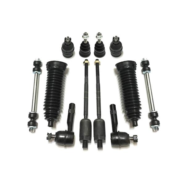商品名:  PartsW - 12 Pc Complete Suspension Rack &amp; Pinion Bellow Boots Sway Bars Tie Rod Ends Upper &amp; Lower Ball Jo...