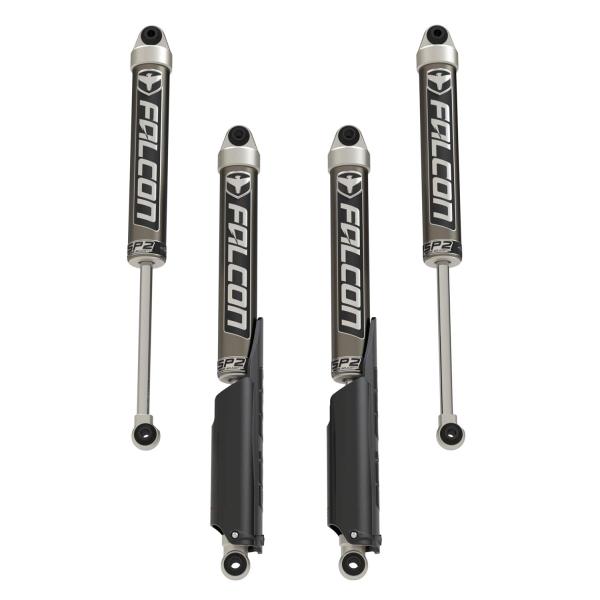商品名: JT: ファルコン SP2 2.1 モノチューブショック (0-1.5インチリフト) ? 全4 JT Falcon SP2 2.1 Monotube Shocks (0-1.5” Lift)ブランド: Falcon高さ: 93.4...