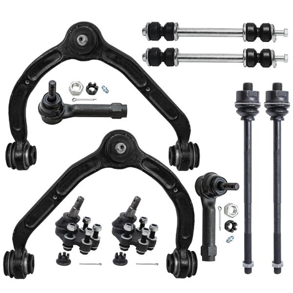 商品名:  Detroit Axle - 2WD Front End Suspension Kit for 1999-2000 Chevrolet Silverado GMC Sierra 2500 2 Upper Control Arms...
