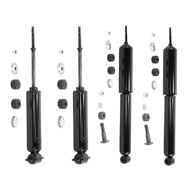商品名: シボレーカマロ用フロントリアモンローショックアブソーバーキット、マルチリーフリアスプリング付き Front Rear Monroe Shock Absorber Kit for Chevy Camaro w/Multi-Leaf ...