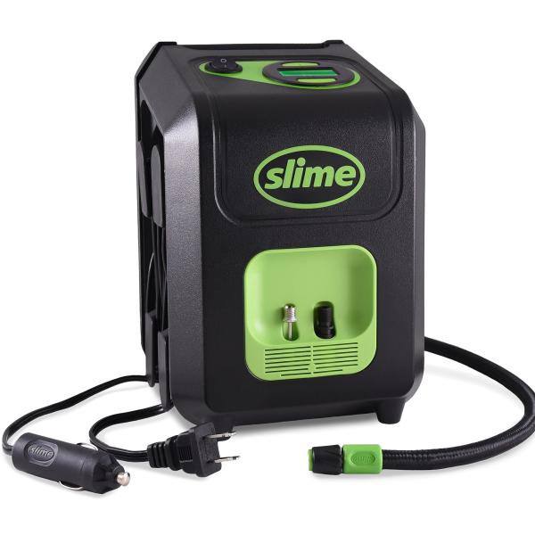 商品名:  Slime 40052 Tire Inflator, Portable Car and Home Plug, SUV, 4x4 Air Compressor, Inflate Right automatic shut off, ...