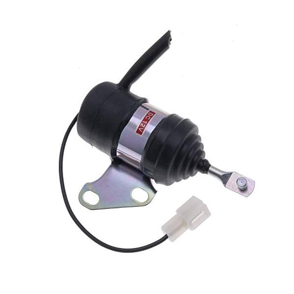 商品名: Solarhome ストップ燃料遮断ソレノイド クボタ G1900 G1900S GF1800 GF1800E エンジン用 Solarhome Stop fuel shut off Solenoid for Kubota G190...