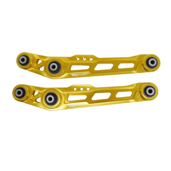 商品名:  Truhart Rear Lower Control Arms Anodized Gold Compatible With 1988-1995 Civic 1990-2001 Integraブランド: Truhart重量: 63...