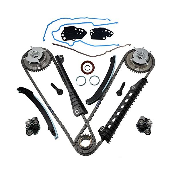 商品名: エンジンタイミングチェーンキット カムフェーザー カムシャフト ドライブ フェーザー 修理キット 3R2Z-6A257-DA 2004 2013 5.4L 24 バルブトリトン フォード エクスペディション、、F-250、F-35...