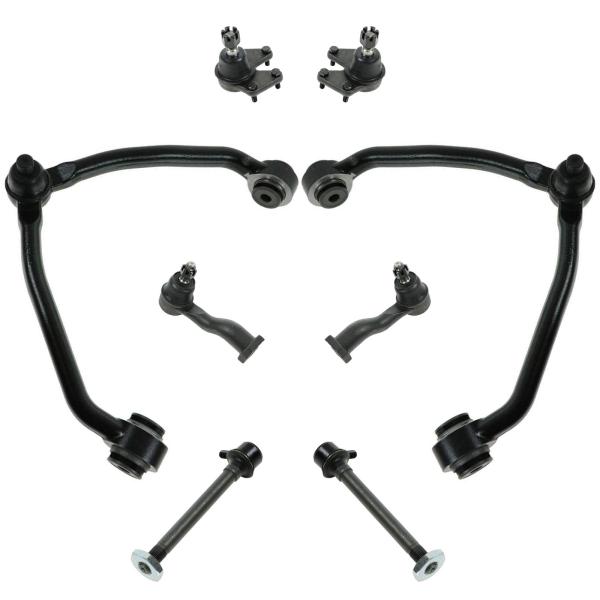 商品名:  TRQ Front Steering &amp; Suspension Kit Ball Joint Control Arm with Ball Joint Sway Bar Stabilizer Link Tie Rod Co...