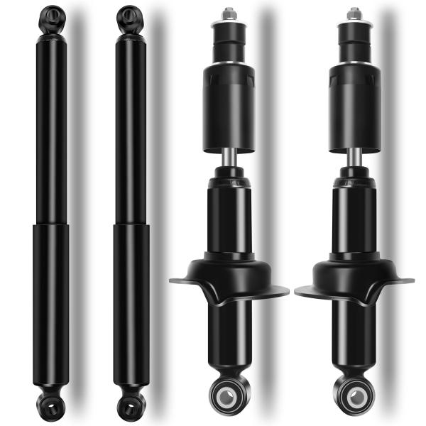 商品名: Auto Shocks 345043 341600 AUTOMUTO アブソーバーキット フロントリアショックアブソーバー 4個 2004-2014 Nissan Titanに適合 For Nissan (4 pcs) Shock...