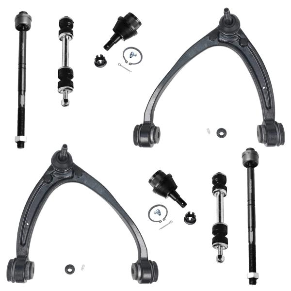 商品名:  Detroit Axle - 8pc Front End Kit for Silverado Suburban Sierra 1500 Chevy Avalanche Tahoe GMC Yukon Cadillac Escal...