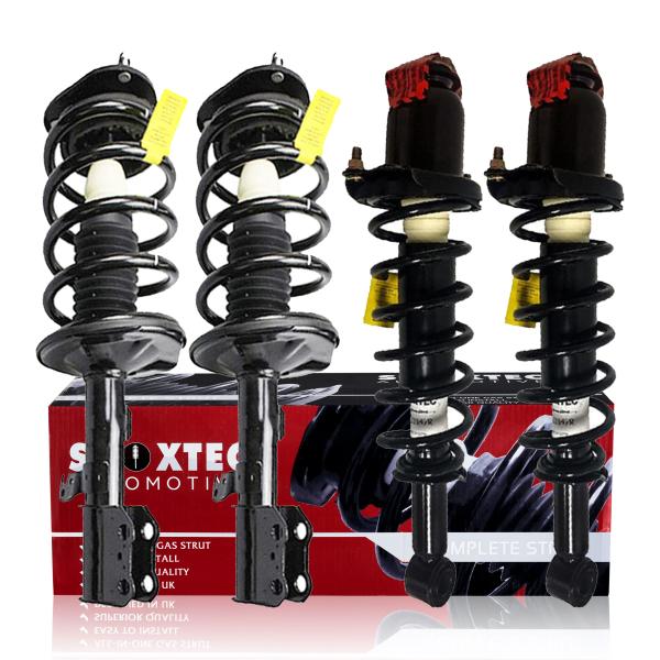 商品名: Shoxtec フルセット ストラット アセンブリ 交換用 2003-2008 ポンティアックバイブ 2003-2008 トヨタ マトリックスコイルスプリング ショックアブソーバーキット Repl. 172117 172116 1...