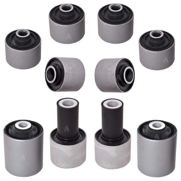 商品名:  AUTOACER - Complete Front Upper &amp; Lower Frontward + Rearward Control Arm Bushing Kit 10 Pcs for LS460, LS460L ...