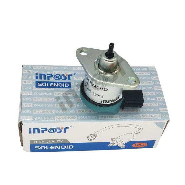 商品名: INPOST 17208-60015 12V 17208-60010 燃料遮断ソレノイド クボタ芝刈り機 ショベルトラクター D905 D1005 D1105 V1205 V1305 V1505 エンジン用 INPOST 1720...