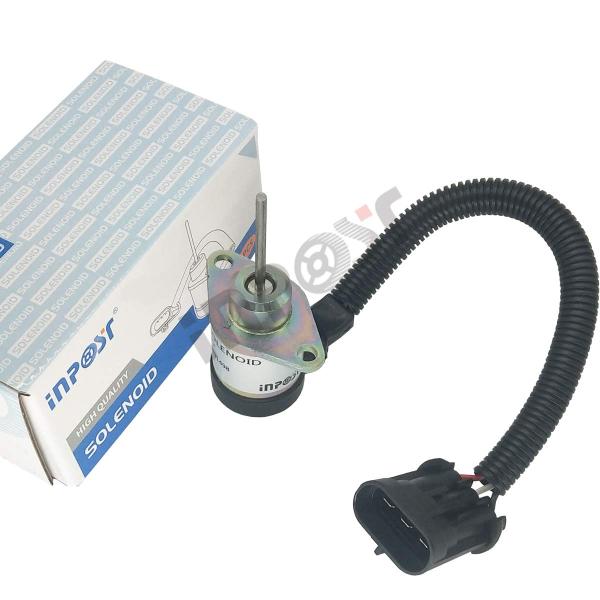 商品名: INPOST 1G925-60011 6691498 12V 燃料シャットオフストップ シャットダウンソレノイド ボブキャットS185 S205 325 328 329 331 334 335 337 341 スキッドステアクボタ...