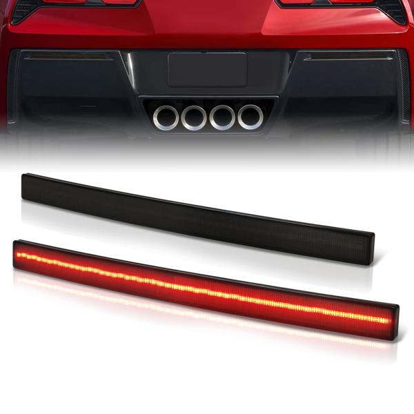 商品名:  AJP Distributors Rear Lower Bumper Full LED Reflector Lights Tail Brake Stop Signal Parking Lamps Assembly Pair Co...