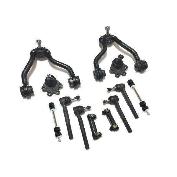 商品名:  PartsW - 12 Pc Suspension Kit - Front Sway Bar Links, Inner &amp; Outer Tie Rod Ends, Adjusting Sleeves, Lower Bal...