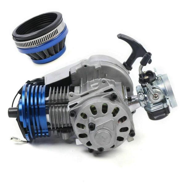商品名: エンジンモーター 49CC 2ストロークレーシングコンプリートエンジンモーター プルスタート 電動バイクエンジンキット ポケットバイク ミニダートバイク ATVスクーター(レーシングコンプリートエンジン) Engine Motor...