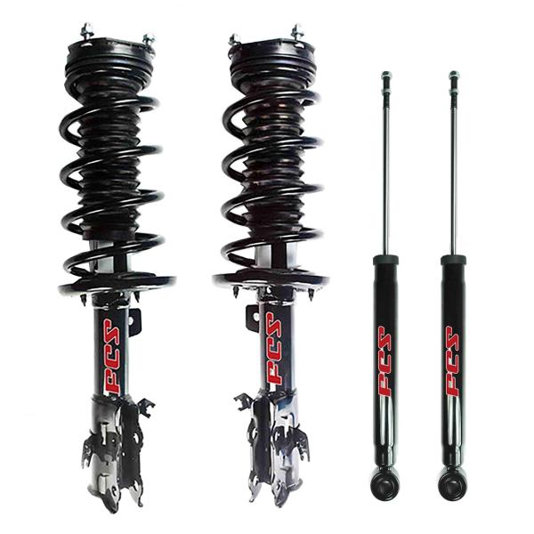 商品名:  FCS Front Struts Coil Springs &amp; Rear Shocks Kit For Ford Fiesta FWD L4 L3 11-16ブランド: Newparts商品番号: ◆新品・未使用【発送方...