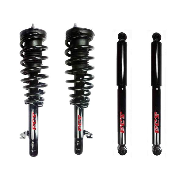 商品名:  FCS Front Struts Coil Springs &amp; Rear Shocks Kit For Mazda 6 S i FWD 2009-2013ブランド: Newparts商品番号: FCSG-13802-16...