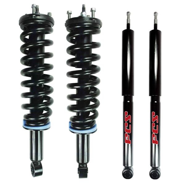 商品名:  FCS Front Struts Coil Springs &amp; Rear Shocks Kit For Toyota Sequoia SR5 Lim 01-02 Excluding Self-Leveling Rearブ...