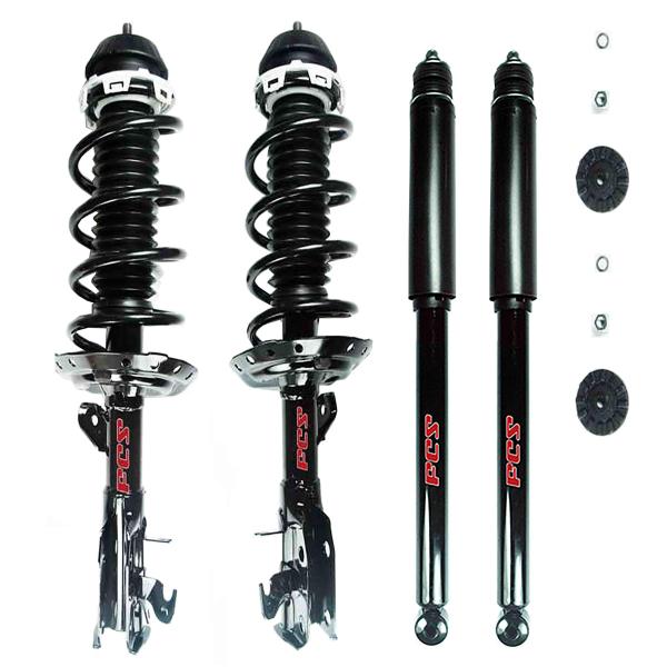 商品名:  FCS Front Struts Coil Springs &amp; Rear Shocks Kit For Honda Fit 1.5 L4 2009-13 FWDブランド: Newparts商品番号: ◆新品・未使用【発送...