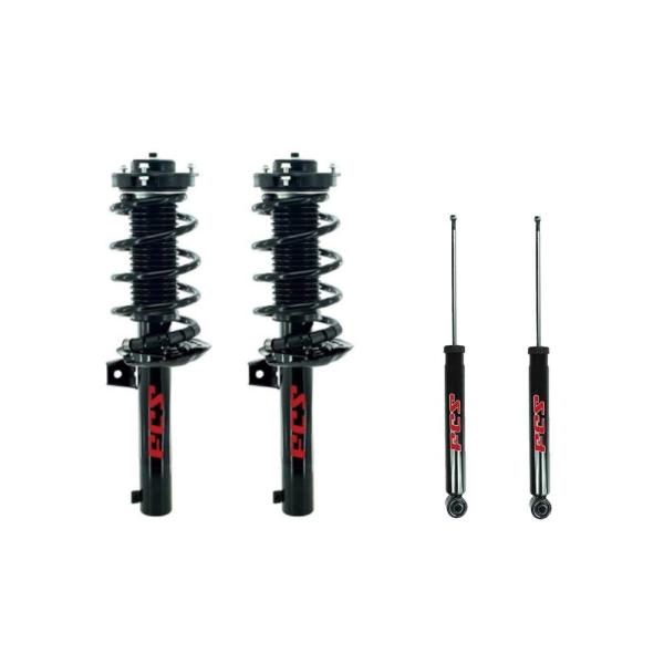 商品名:  FCS Front Struts &amp; Coil Springs Rear Shocks Kit For VW Passat 1.8 2.5 FWD Sedanブランド: Newparts商品番号: ◆新品・未使用【発送方...