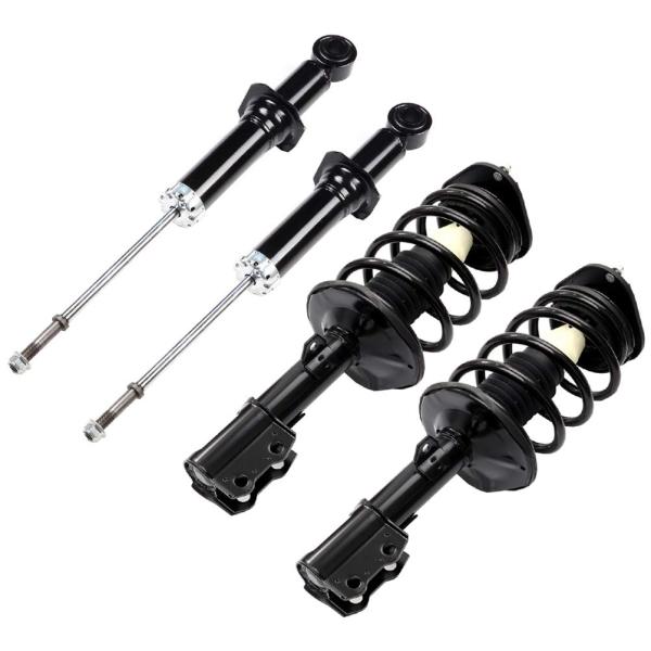 商品名:  ECCPP Complete Struts Front and Rear Pair Strut Spring Assembly Shock Absorber for 2003-2008 for Toyota Corolla Se...