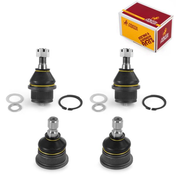 商品名:  Metrix Premium Chassis Parts - 4 PC Front Lower &amp; Upper Ball Joint Kit Fits 04-07 Buick Rainier, 03-06 Chevrol...