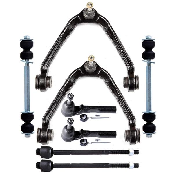 商品名:  AMFULL New Assembly 8-PC Front Upper Control Arm Ball Joint Bushing Kit Inner Outer Tie Rods Front Sway Bar Links ...