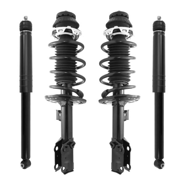 商品名: Unity Automotive 4-11411-250060-001 フロントとリア交換用 ストラットアセンブリ ショックキット 2006-2008 ホンダフィット Unity Automotive 4-11411-250060...