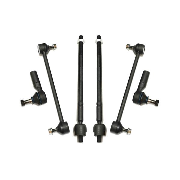 商品名:  PartsW - 6 Pc Front Stabilizer Sway Bar Links + Tie Rod Ends Outer &amp; Inner Suspension Set Fits Toyota Sienna 1...