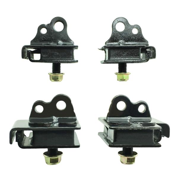 商品名: Labwork ボトム&amp;トップエンジンマウントラバーダンパーキット 交換用 2004-2007 Yamaha Rhino 660 labwork Bottom Top Engine Mount Rubber Damper ...