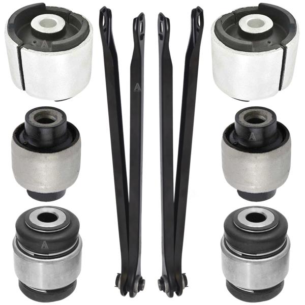 商品名:  AUTOACER - Rear Suspension Kit 8 pcs - Rear Wishbone Trailing Control Arms &amp; Rear Axle Trailing Arm Bushes Lef...