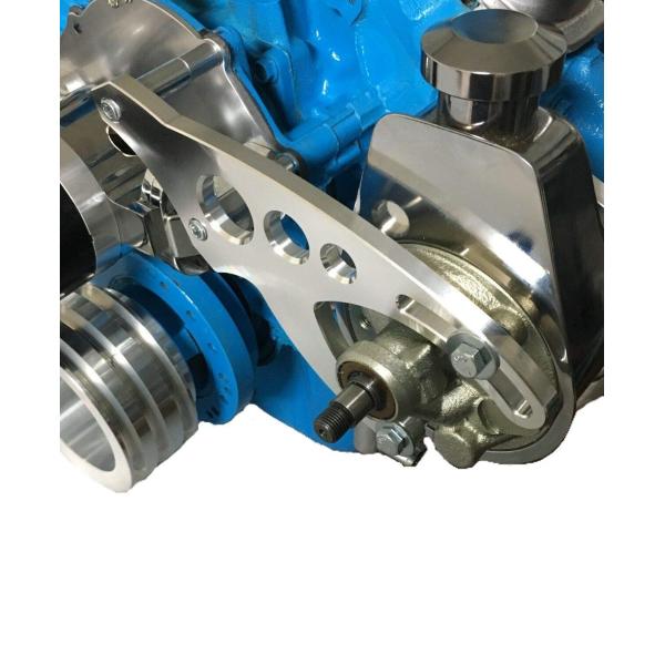 商品名:  Chap Performance Power Steering Bracket Compatible with Ford Electric Water Pump 289 302 351W SBF Circlesブランド: Cha...