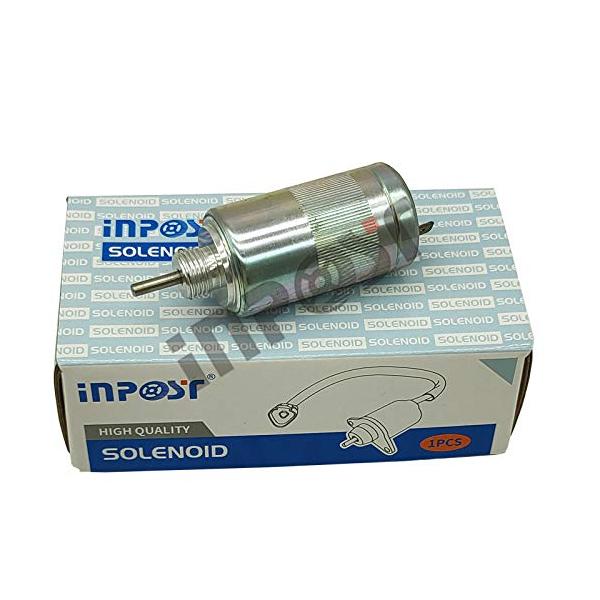商品名: INPOST 185206085 フューエルシャットオフソレノイドストップソレノイドバルブ12v パーキンズ100シリーズエンジンとケースオランダ用 INPOST 185206085 Fuel Shut Off Solenoid ...