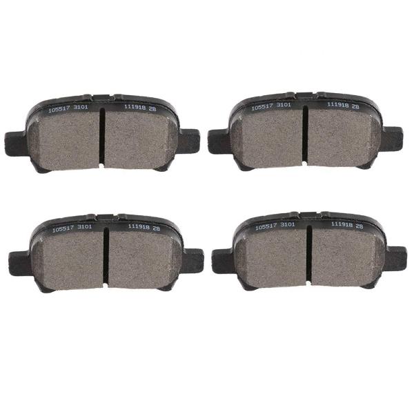 商品名:  cciyu D828 Ceramic Rear Brake Pad Set Fit For 2000-2007 For Toyota Avalon,2000-2006 For Toyota For Camry,2000-2008...