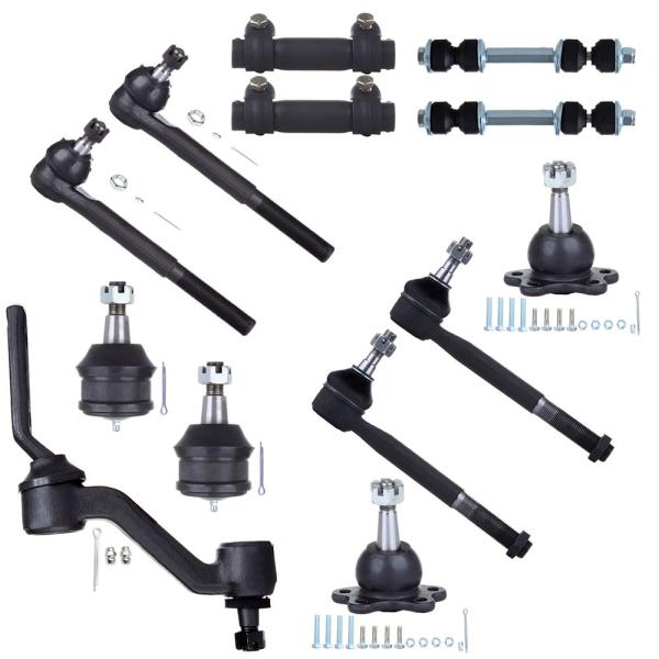 商品名:  SCITOO 13pc Front Suspension Kit Lower Ball Joints Outer Inner Tie Rod Ends Front Sway Bar Links Upper Ball Joints...