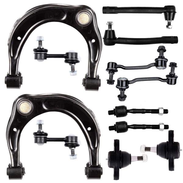 商品名:  SCITOO 12pc Suspension Kit Lower Ball Joints Upper Control Arms Inner Outer Tie Rod Ends Rear Front Sway Bar End L...