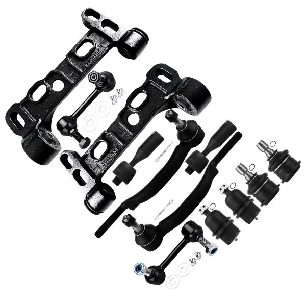 商品名:  SCITOO 12pc Front Suspension Kit Tie Rod Ball Joints Control Arms Front Sway Bar for Buick Rainier for Chevy Trail...