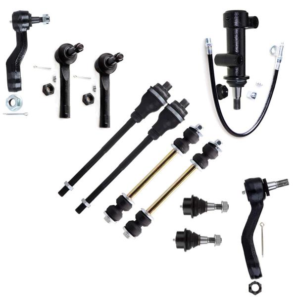 商品名:  SCITOO 11pc Front Suspension Kit Lower Ball Joints Outer Inner Tie Rod Ends Idler Arm Front Sway Bar Links Idler A...