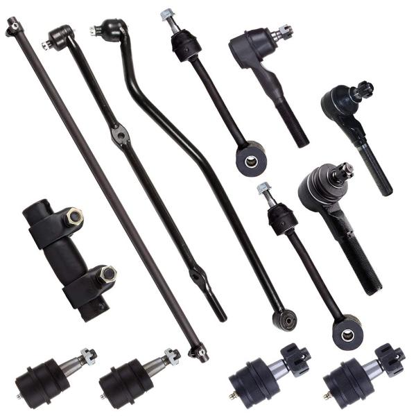 商品名:  SCITOO 13pc Front Suspension Kit Front Upper Lower Ball Joint Front Inner Steering Tie Rod End Front Track Bar Fro...