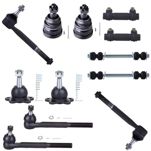 商品名:  SCITOO 12pc Suspension Kit Outer Inner Tie Rod Ends Lower Ball Joints Upper Ball Joints Rear/Front Sway Bar Links ...