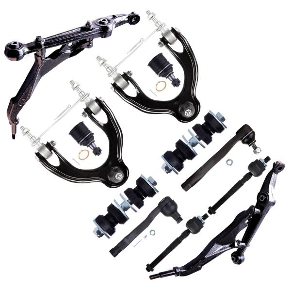 商品名:  SCITOO 12pc Front Suspension Kit Inner Tie Rod Ends Lower Ball Joints Lower Control Arms Outer Tie Rod Ends Front ...