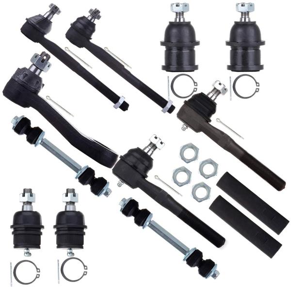 商品名:  SCITOO 13pc Front Suspension Kit Ball Joints Tie Rod Front Sway Bar Adjusting Sleeve Upper Control Arms Pitman Arm...