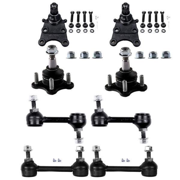 商品名:  ECCPP - 8PCS Suspension Kit For 2004-2012 For Chevy Colorado 2004-2012 For GMC Canyon Sway Bar End Link Upper Ball...