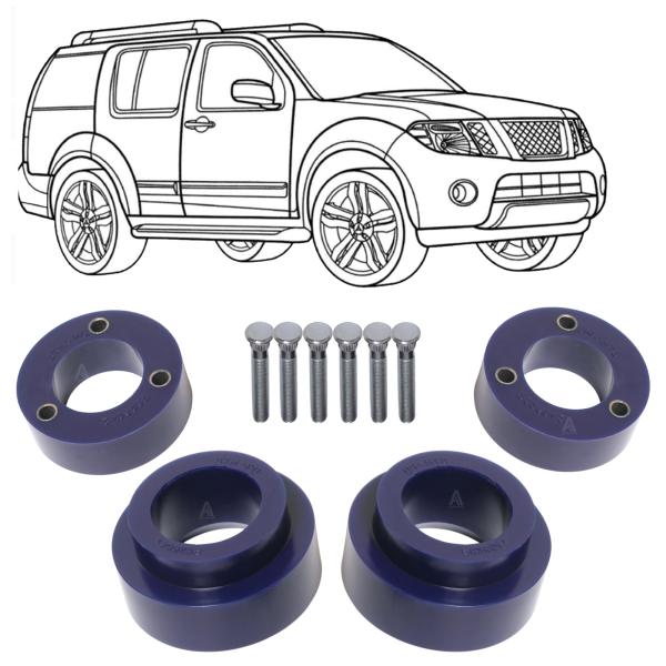 商品名:  AUTOACER - Complete Front &amp; Rear leveling Lift kit 50mm / 1.9 inches Left &amp; Right made in High Grade Poly/...